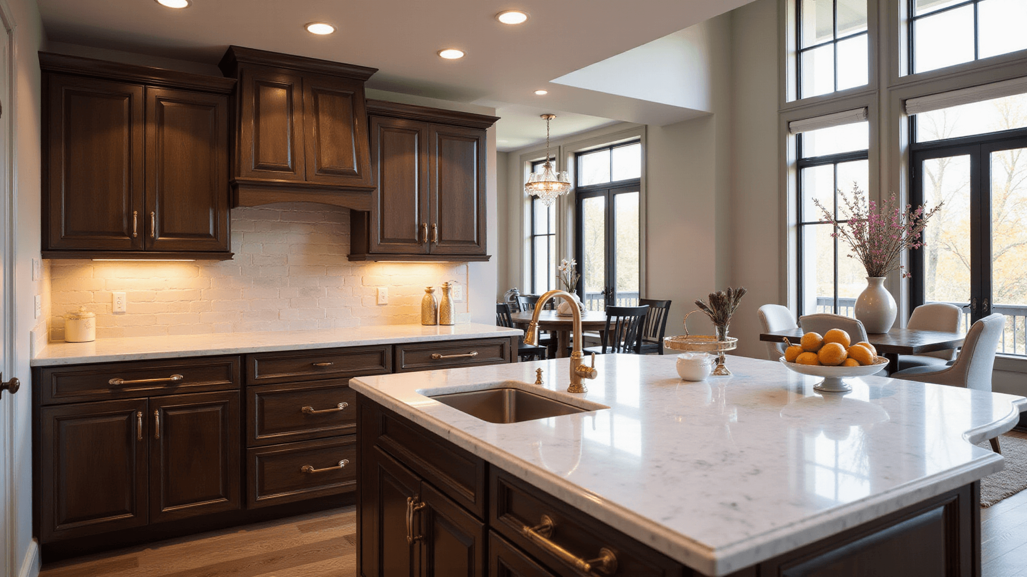 Dark Stained Kitchen Cabinets: A Bold and Luxurious Design Statement ...