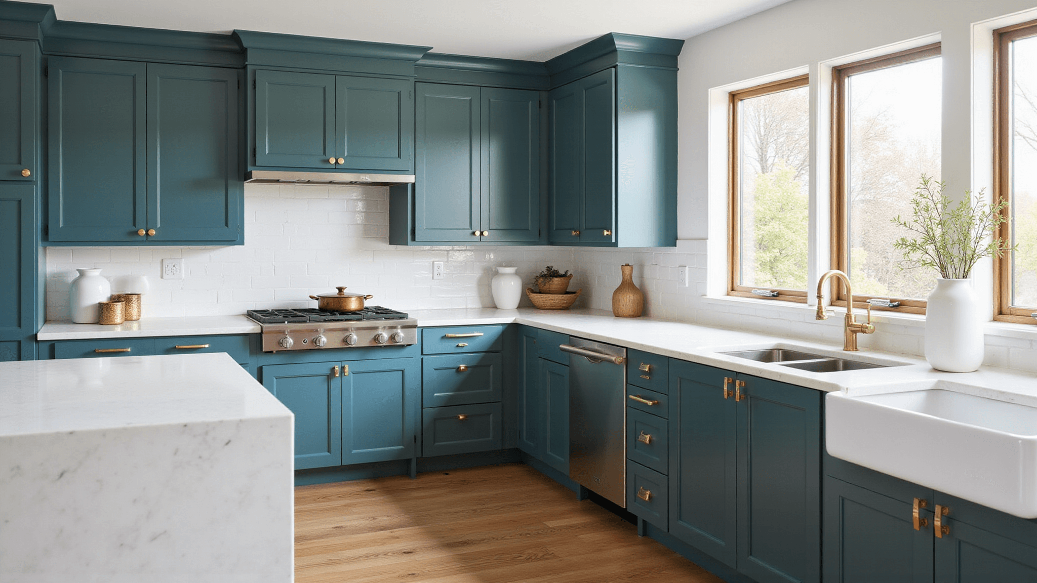 Teal Kitchen Cabinets: Transform Your Space with Bold Color Magic - RoomCrafty